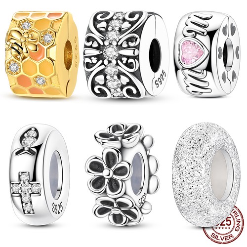 MULA 2026 European 925 Sterling Silver Charm Cross Clip Bead for Women ...