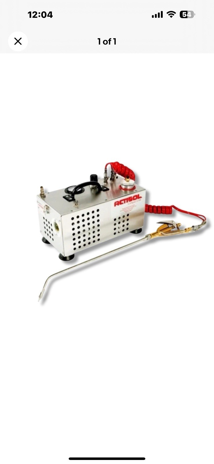 Actisol Compact Portable ULV Machine Fogger w/ 18” Wand | eBay