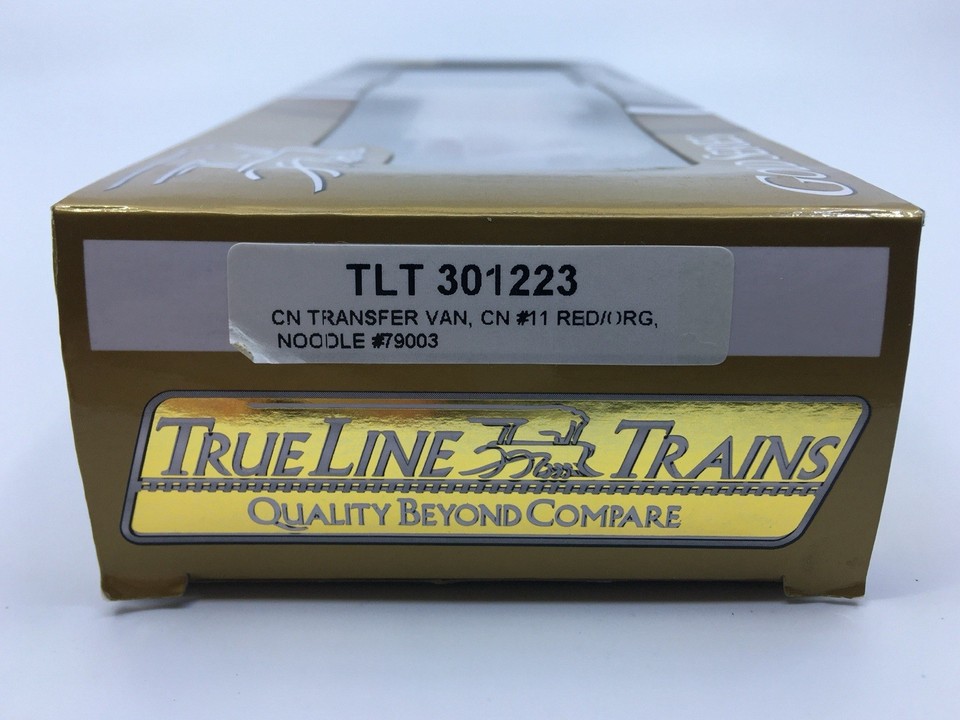 HO True Line Trains TLT 301223 Canadian National Transfer Van Caboose CN #79003 | eBay
