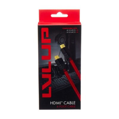 Lvlup HDMI Cable 6 Foot Cable, 4K &3D Sources (gold) | eBay