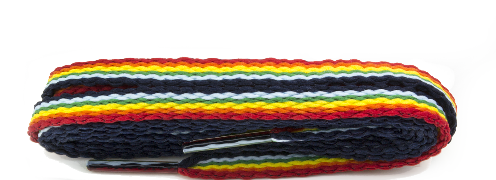 Funky Flat Stripey Laces (1 Pair) for Trainers/ Sneakers - Made in UK ...