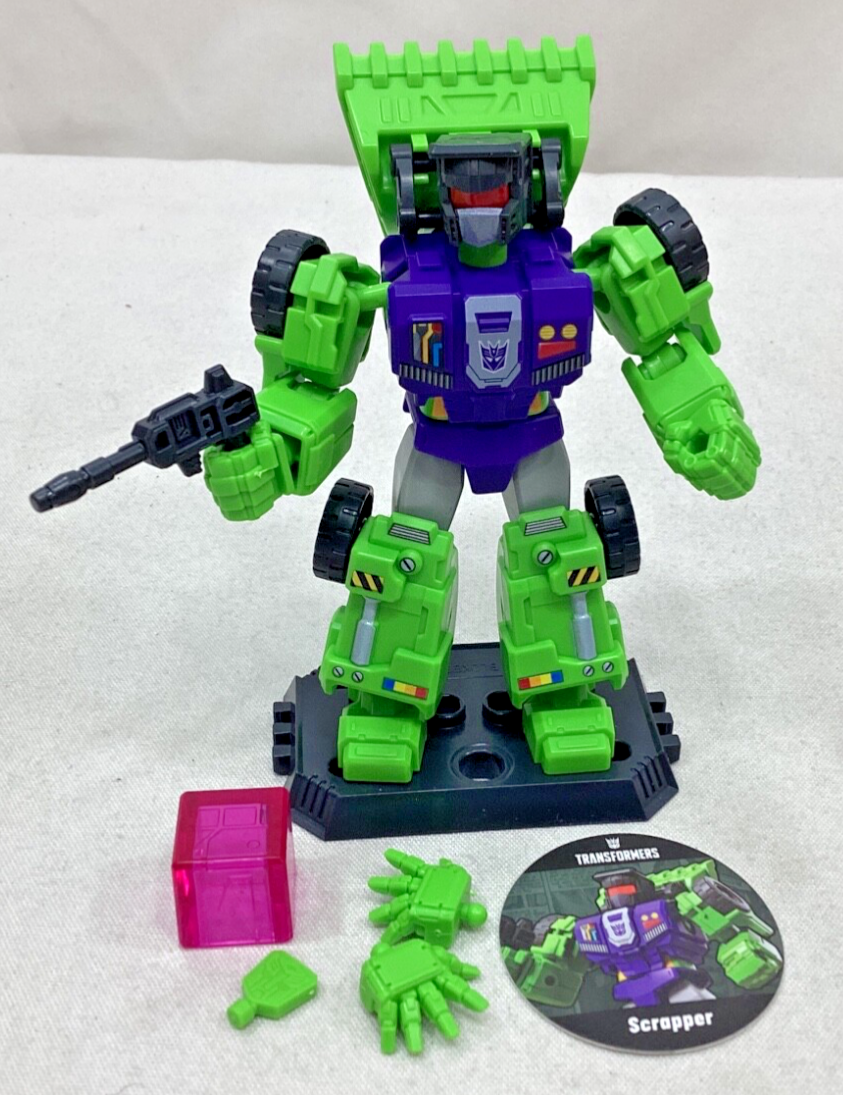 Blokees G1 Transformers Galaxy Version Series 4 Construction Scrapper ...