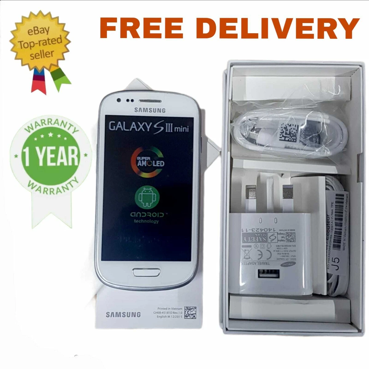 Samsung Galaxy S3 Mini White Box