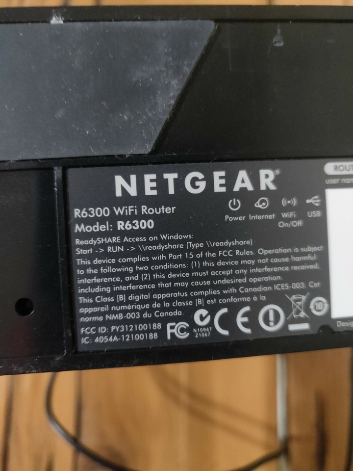 NETGEAR R6300 Dual Band Smart WIFI Gigabit Internet Router | eBay