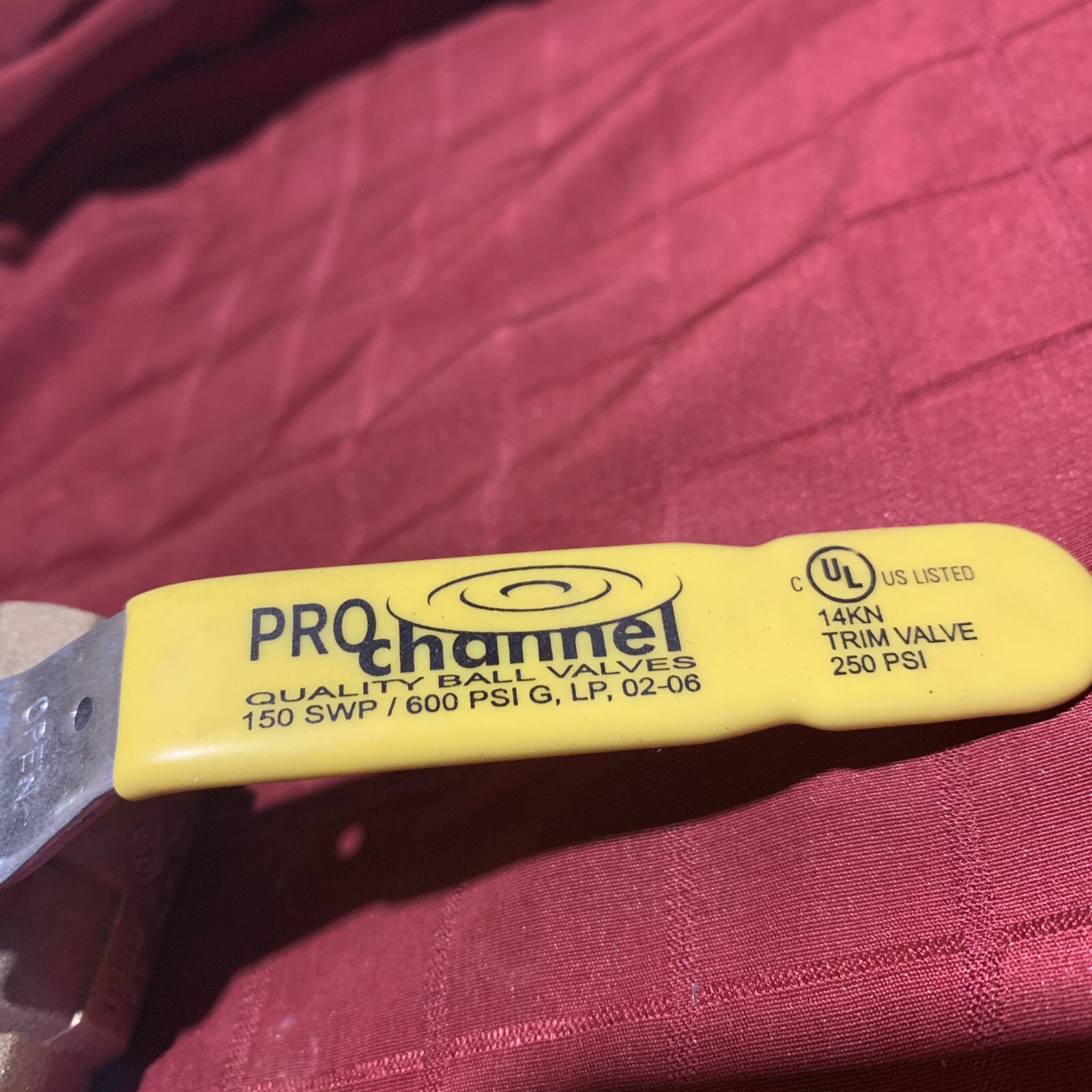 3/4" Pro Channel Ball Valve 600 WOG 150 SWP 250 PSI Trim Valve | eBay