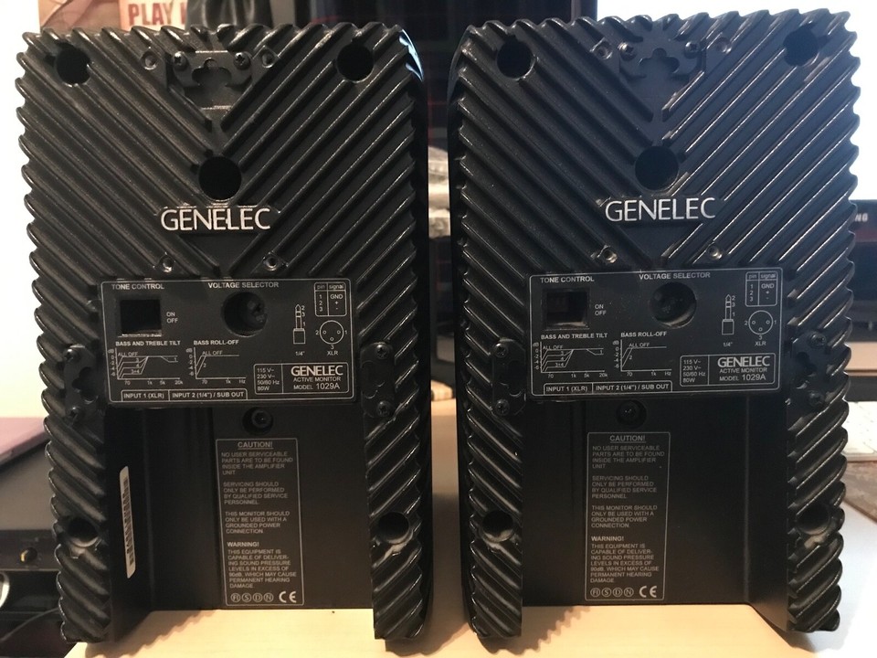 Genelec 1029A 5" studio monitors pair | eBay