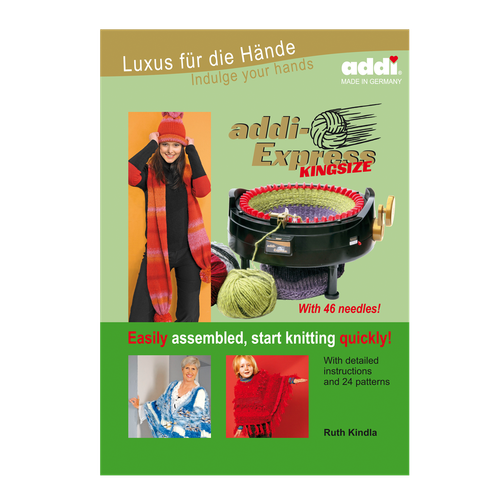 2 ADDI KNITTING MACHINES WITH 3 PATTERN BOOKS AND ACCESSORIES | eBay