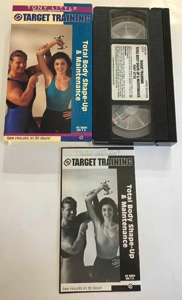 SHIPN24HR-Tony Little-Target Training: Total Body Shape-Up Maintenance ...