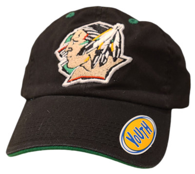 North Dakota Fighting Sioux YOUTH Strap Back Embroidered Logo Hat/Cap ...