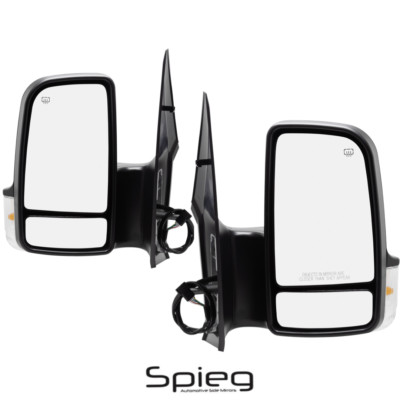 2007-2018 Mercedes Sprinter Van Power Heated Signal Side Mirror Pair ...