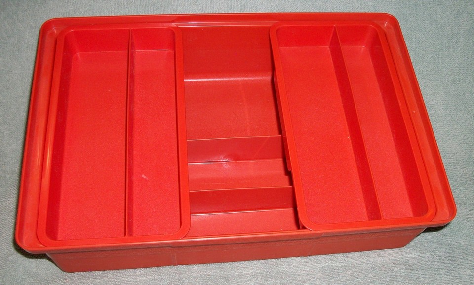 TUPPERWARE Craft Box 4-pc set Sewing, Hobbies, Organizer w/Notions ...