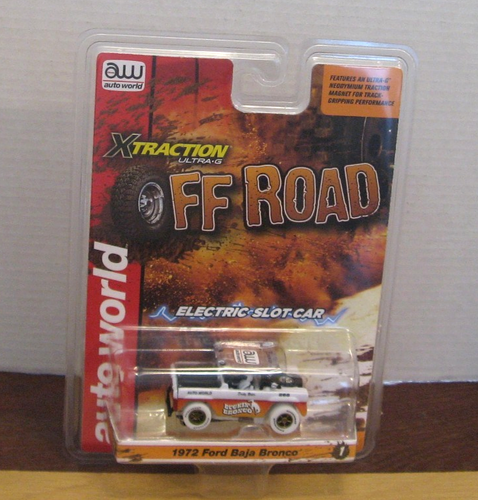 Auto World Chase HO scale Slot Car 1972 Ford Baja Bronco X-Traction ...
