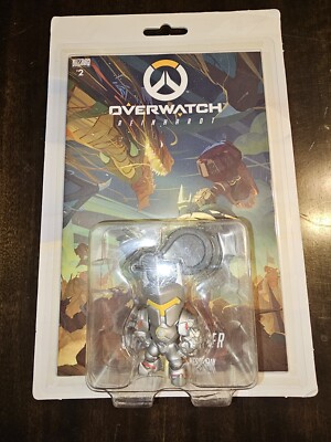 Overwatch Reinhardt Comic Book + Backpack Hanger, Paperback by Burns | eBay