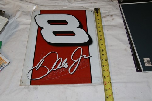 Dale Earndhart Junior Tin Sign Earndhart Jr. #8 Nascar Racing Vintage ...