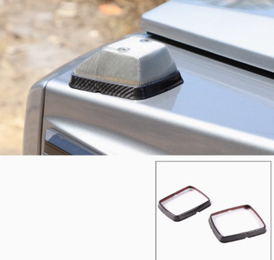 Real Carbon Fiber Front cover turn signal frame For Mercedes Benz G500 ...