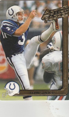 FREE SHIPPING-MINT-1991 Action Packed #109 Rohn Stark Indianapolis ...