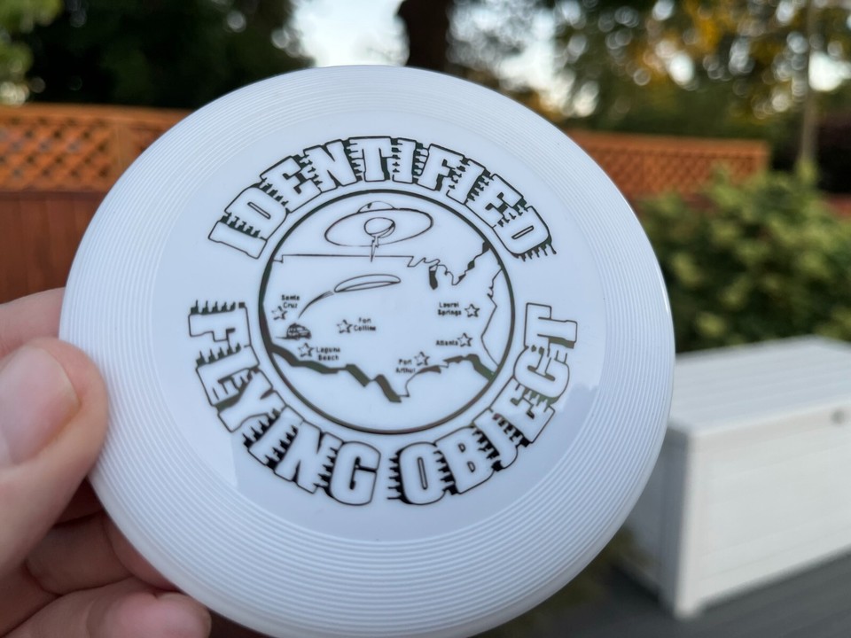 Flying Object MINI Disc Golf Frisbee #423 (Decades Old) (Free Innova ...
