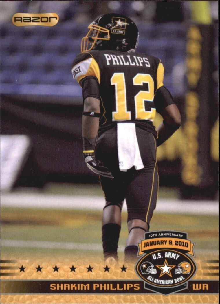 2010 Razor Army All-American Bowl #42 Shakim Phillips | eBay