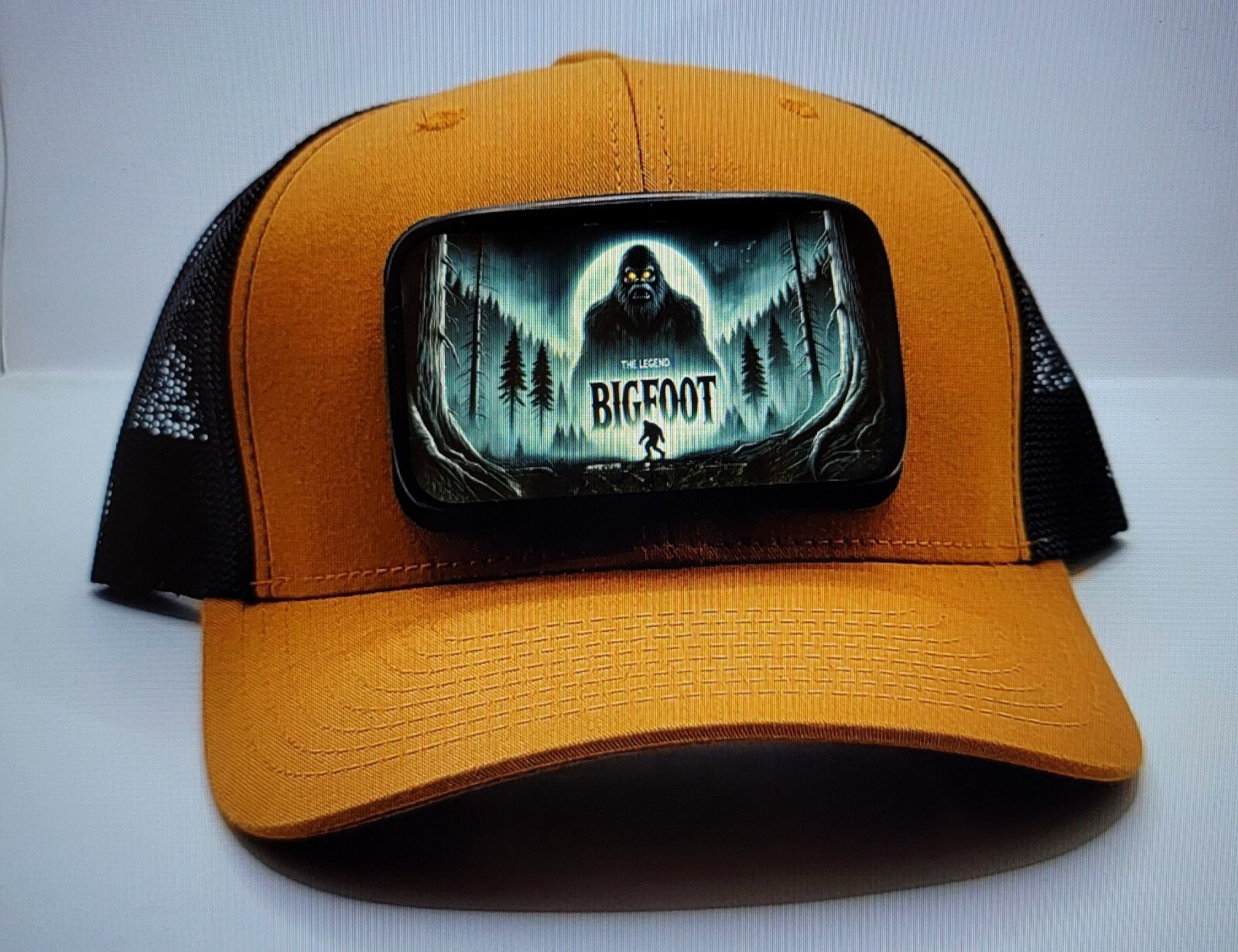 Big Foot Hat, Removeable Metal Patch,Snapback | eBay
