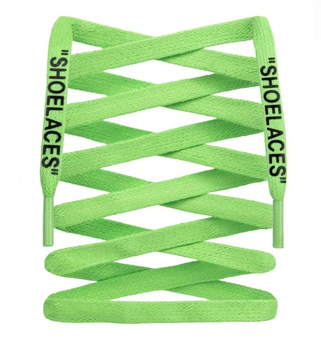 Custom Printed "SHOELACES" Waxed Cotton Flat Shoelaces for Sneakers | eBay