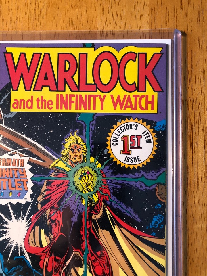 Warlock and the Infinity Watch#1 1992 NM+ GALACTUS ETERNITY THE WATCHER ...