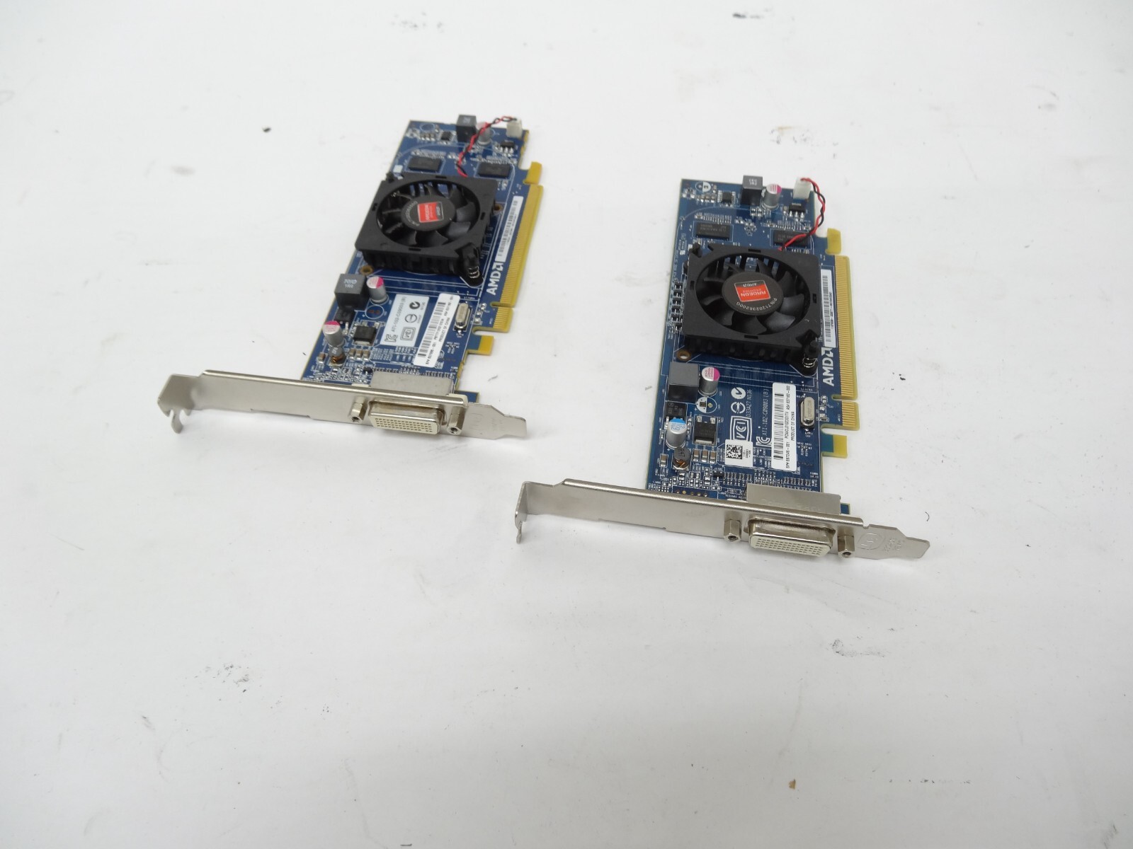 Lot of 2 AMD Radeon Model C090 Graphics Card PCI Low Profile 102-C09003 ...
