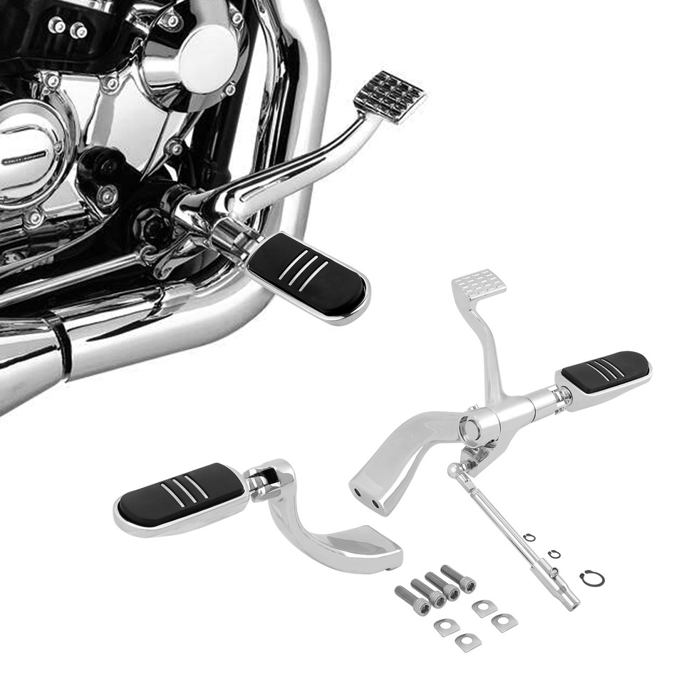 Mid Controls Kit Foot Pegs For Harley Sportster Iron 883 1200 48 72 14 ...