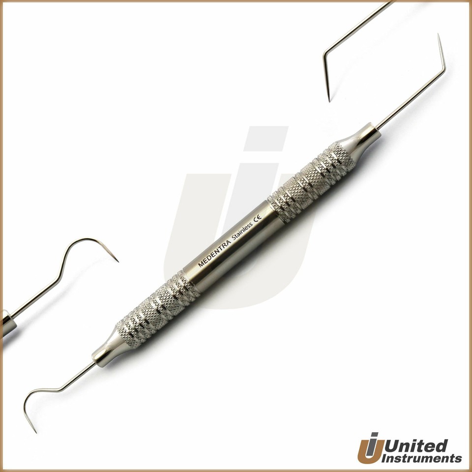 Dental Prophylaxis Kit Cleaning Scaling Gracey Curettes Explorer Probe ...