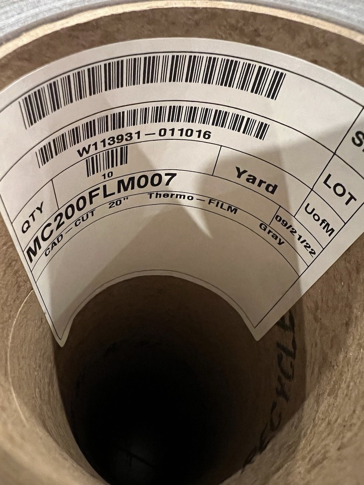 30% Off Stahls Cad-Cut Thermo Film Heat Transfer Vinyl- Grey 20” x 8.6 ...