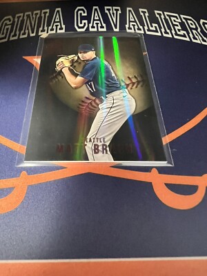 2022 Capstone Matt Brash #5 Red Foil Parallel Rookie Card RC Seattle ...