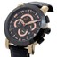 Gallucci Unisex Sporty Round Shape with Arabic Numeral Chronograph ...