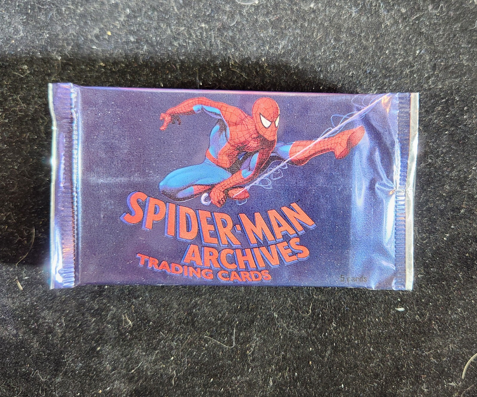 Spider-Man Archives Trading Cards - Lot of 8 Sealed Packs & Collector ...