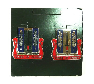516th Personnel Services Battalion unit crest, DI, DUI, hallmarked G-23 ...