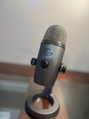 Logitech Yeti nano Condenser Cardioid Microphone - Blackout ...