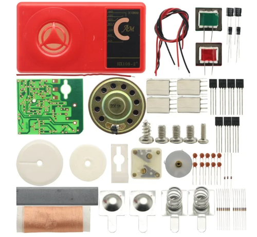 1 Set 7 Tube Am Radio Électronique DIY Kit Apprentissage HX108-2 (S) | eBay