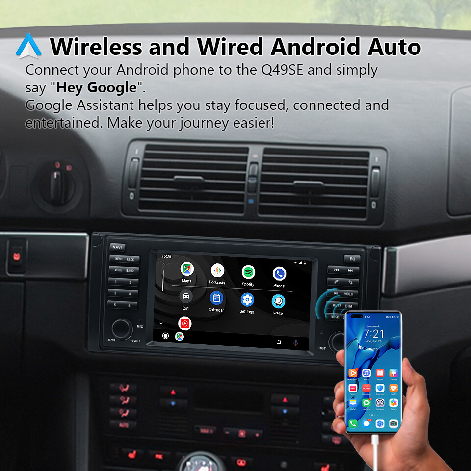 Eonon Android 10 8Core Head Unit Car GPS Sat Nav Radio Apple CarPlay ...