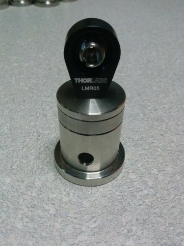 THORLABS LMR05 Lens Mount for Ø1/2" Optics w Optical Pedestal Post and ...