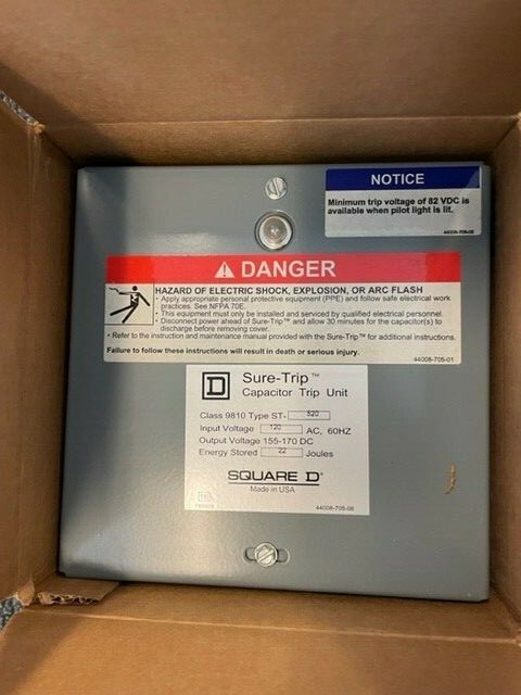 SURE TRIP CAPACITOR TRIP UNIT 9810 ST520 | eBay