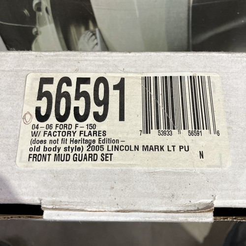 (QTY 2) Husky Liners 56591 Custom Molded Mud Guards For 2004-2014 Ford ...