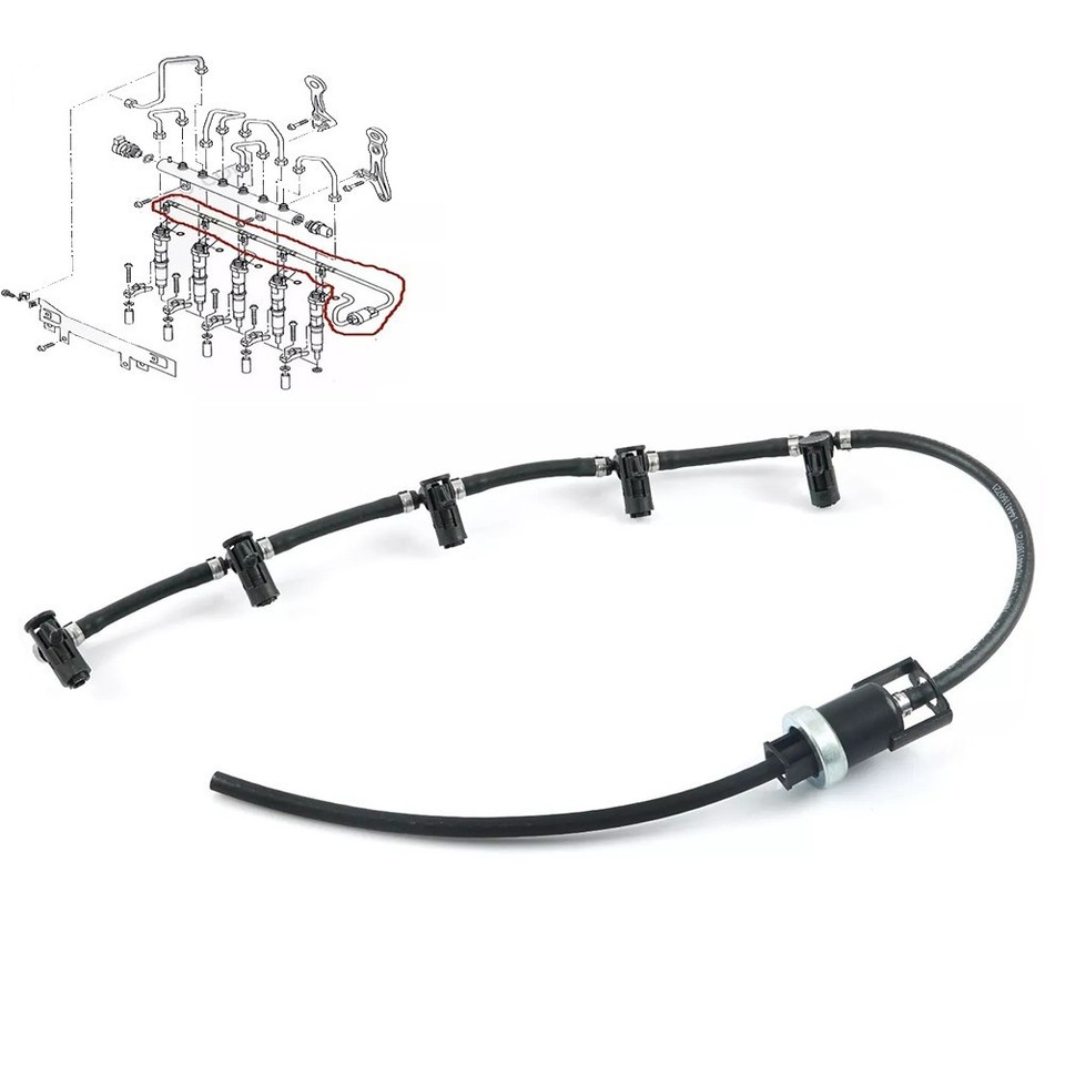 Compatible Fuel Leak Off Pipe for Crafter Vehicles (2008 2016) OEM ...