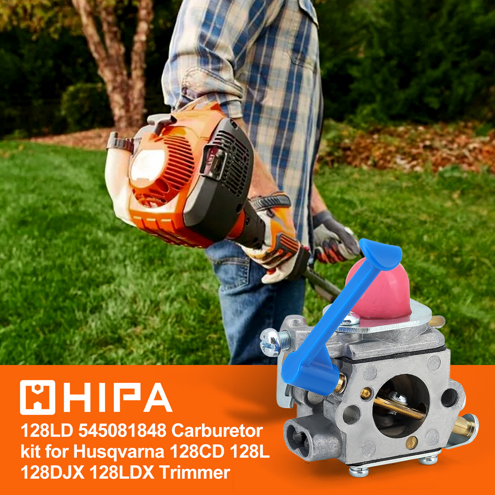 🔥 545081848 New Carburetor Fits Husqvarna 128C 128L 128LD 128LDX 128R ...