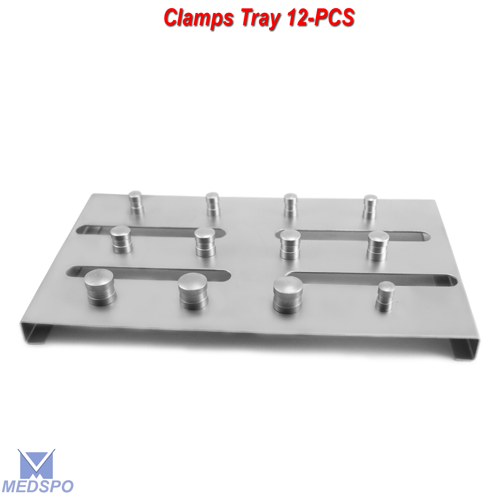 Dental Rubber Dam Clamps Holder Tray Endodontic 12pcs Restorative ...
