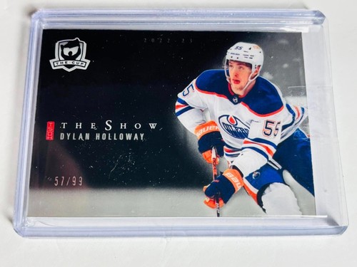 2022-23 The Cup The Show Black #SBDH Dylan Holloway /99 Edmonton Oilers