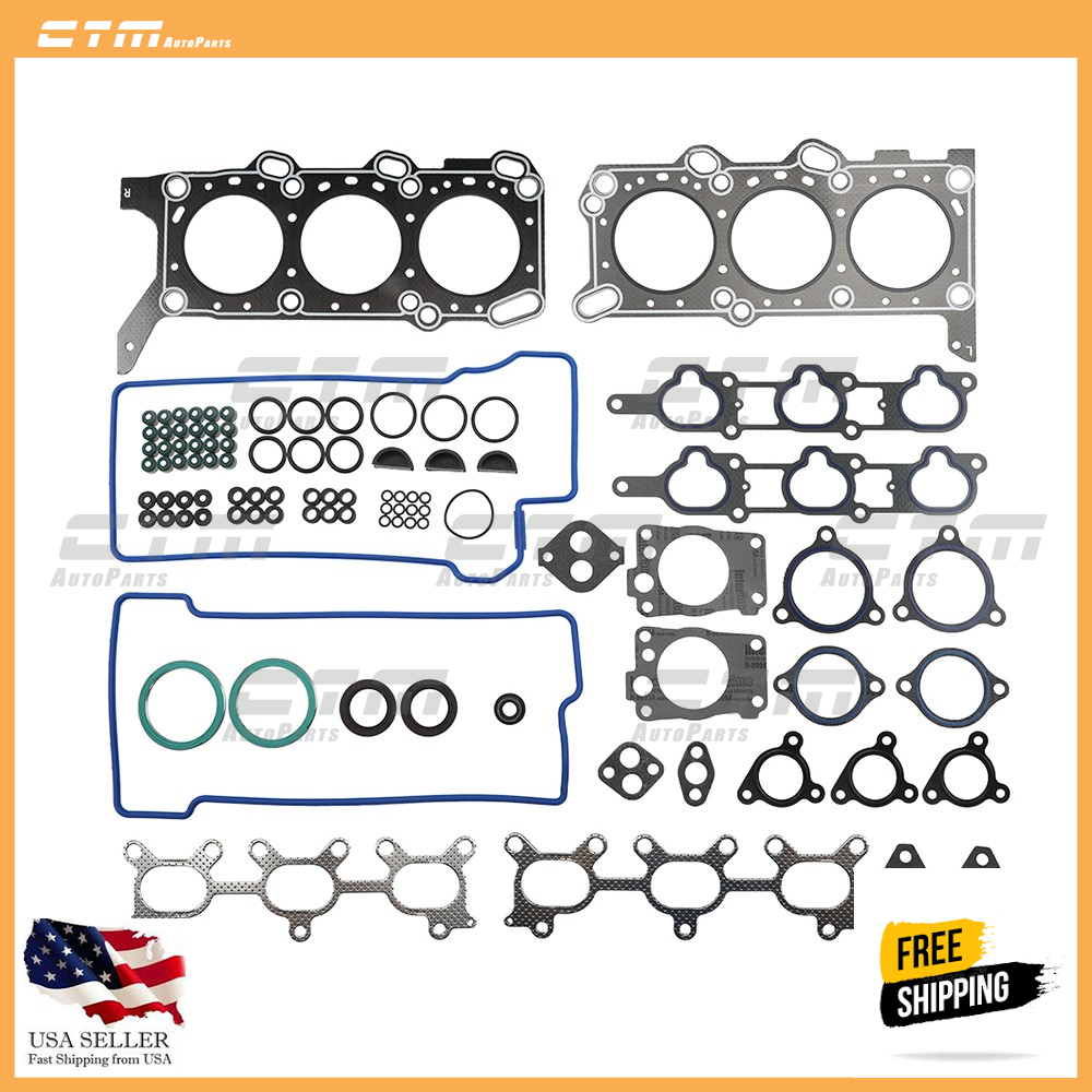 Head Gasket Set Fits 99-05 Chevy Tracker Suzuki Grand Vitara 2.5 DOHC ...