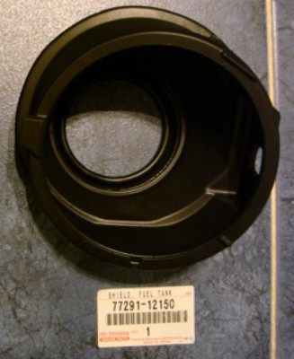 Genuine Toyota COROLLA SED Shield Assy Fuel Tank Filler Pipe 77291 ...