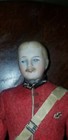 ANTIQUE GERMAN BISQUE SOLDIER DOLLHOUSE male DOLL 7 1/2" W/ PEWTER ...