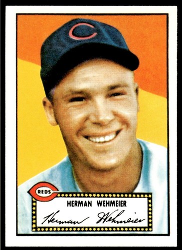 1983 Topps 1952 Reprint Series Herm Wehmeier Cincinnati Reds #80 | eBay
