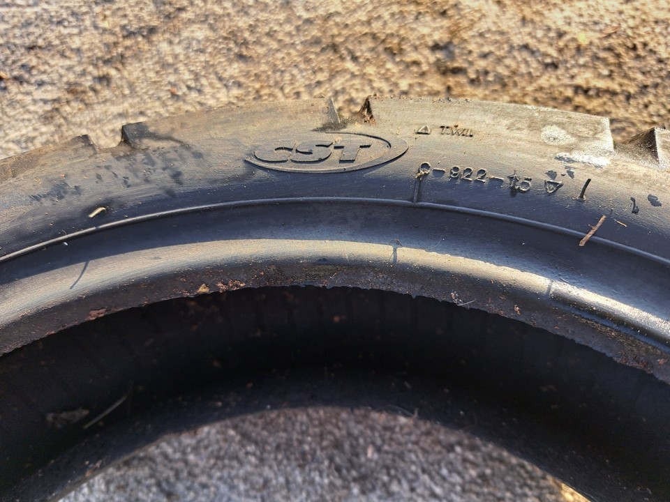 NOS CST 130 70 12 56J C922 MOTORBIKE SCOOTER TIRE TYRE DATE CODE 5014 ...