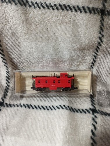 Vintage N Scale Atlas Red Transfer Caboose 2274 in Original Case 1885 ...