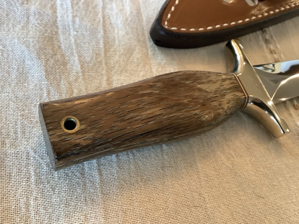 Gerber Mark 1 Fixed Blade Dagger Boot Knife Wood Sheath JP900 Mk I ...